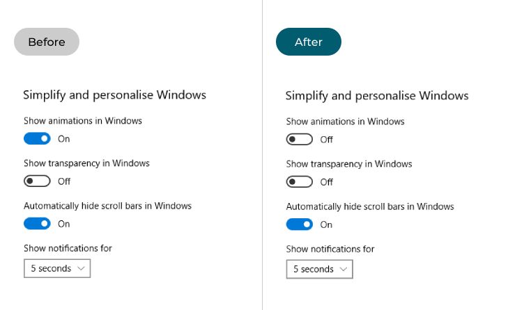 How To Turn Off Animations In Windows 10 My Computer My Way